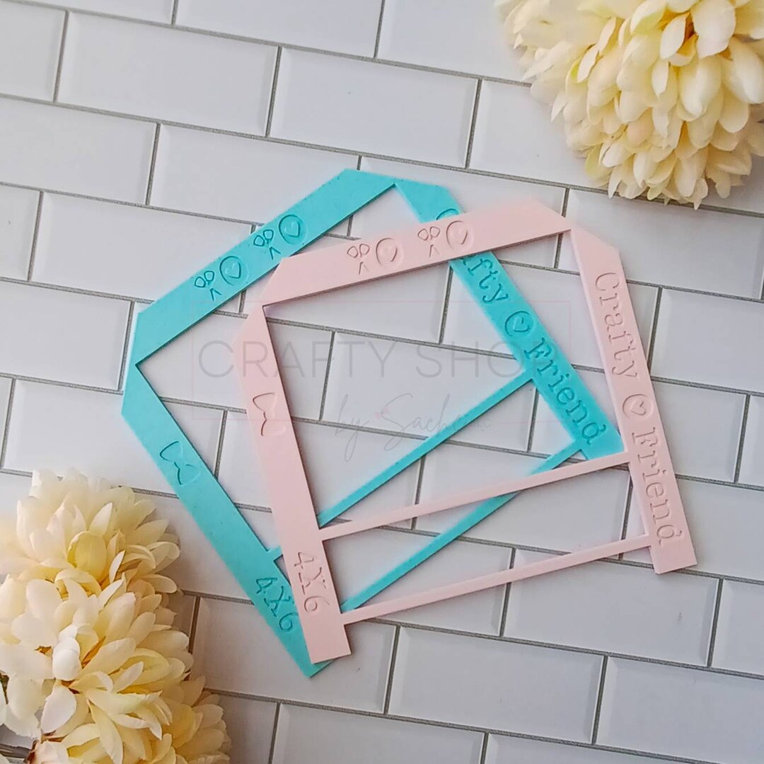 Bookbinding Guide Template: 4x6 & 9x6 Album Tool, Cover Stencil - Etsy