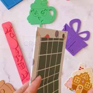 The Grinch Bookbinding Tool Set, Scrapbooking, Card Making - Etsy