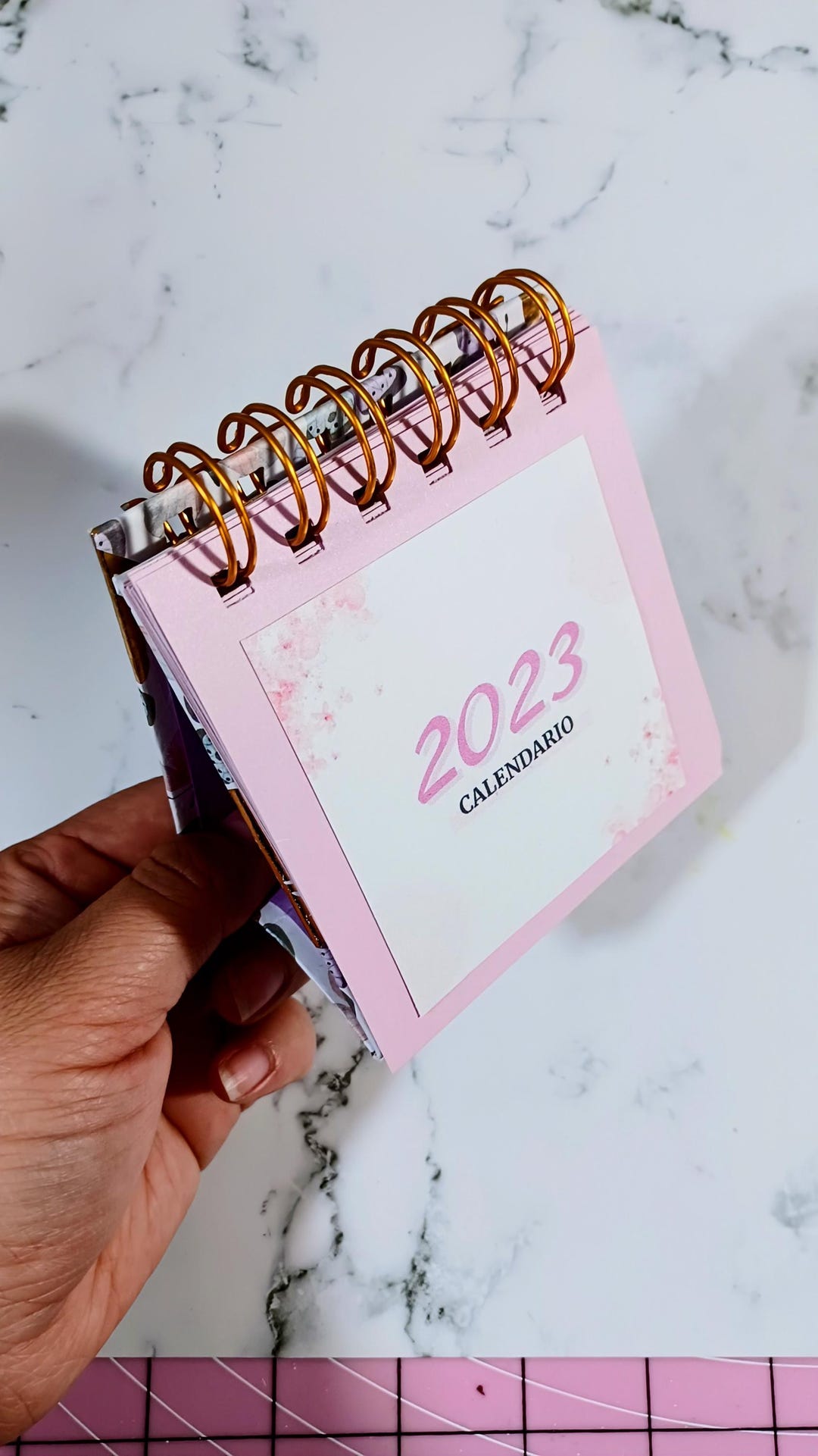Calendar Making 3d Printed Template Scrapbooking Bookbinding Stencil to ...