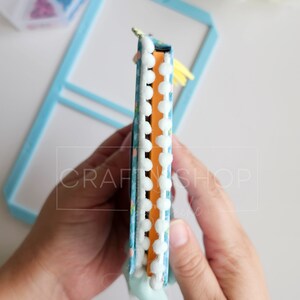 4x4 Sticky Notes Bookbinding Template for Dispenser Mini Notebook ...