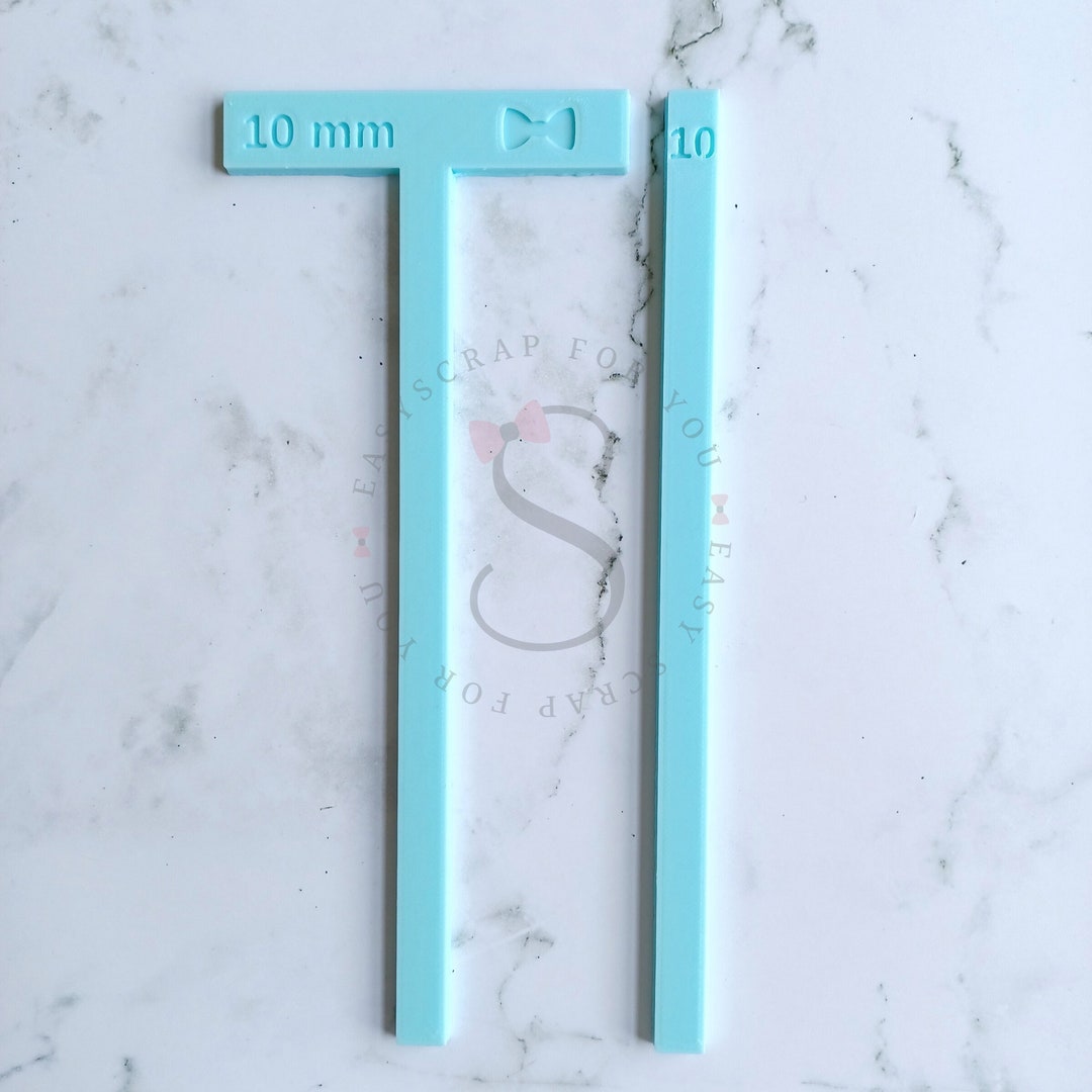 Binding Tools Short T Spacer and Straight Rules for Book Binding ...