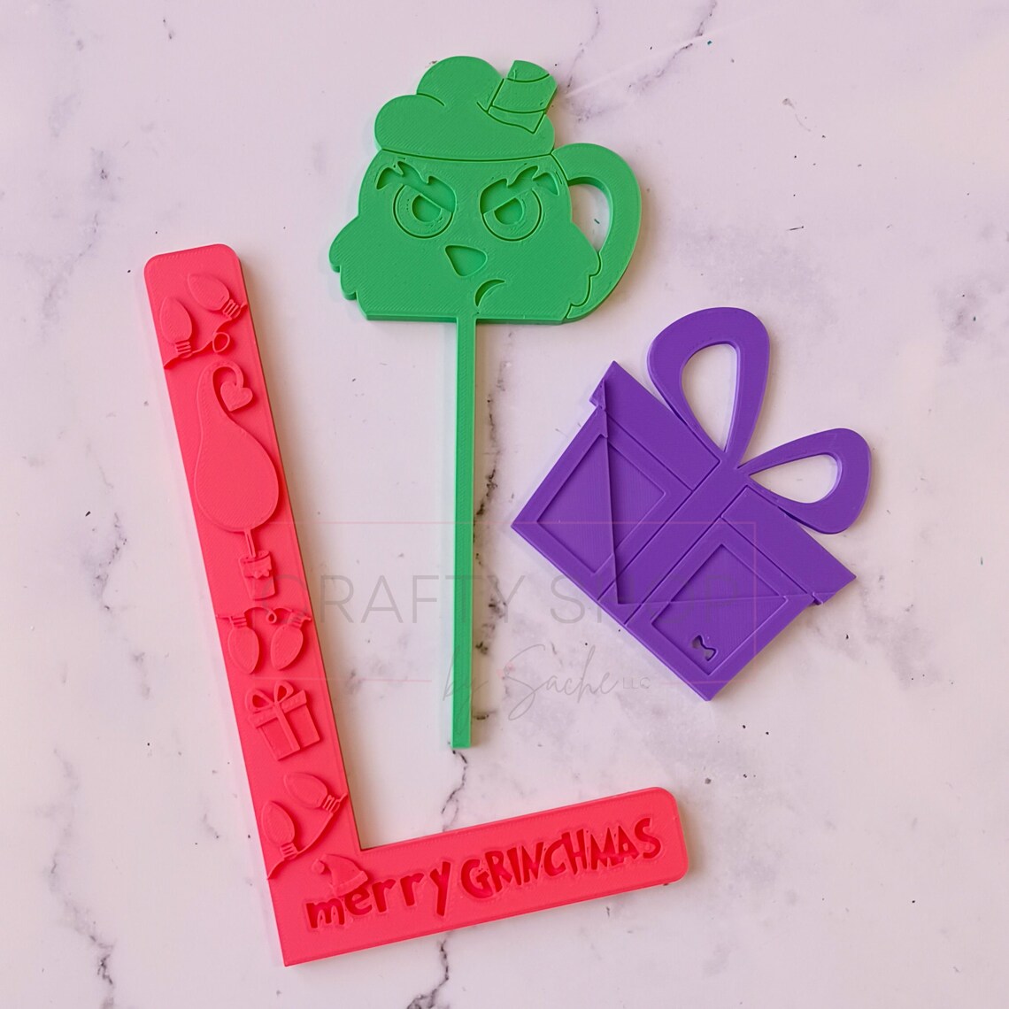 The Grinch Bookbinding Tool Set, Scrapbooking, Card Making - Etsy