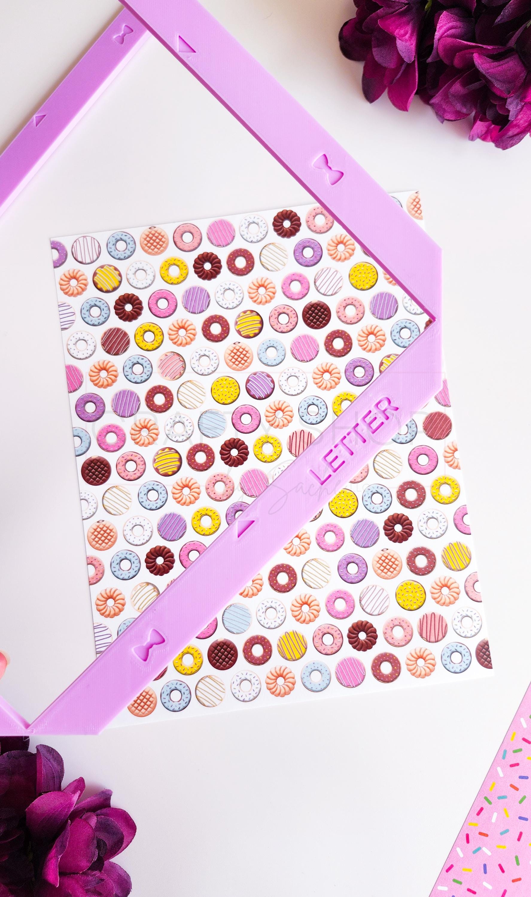 A4/letter Size Book Binding Template, Album Cover Tool - Etsy