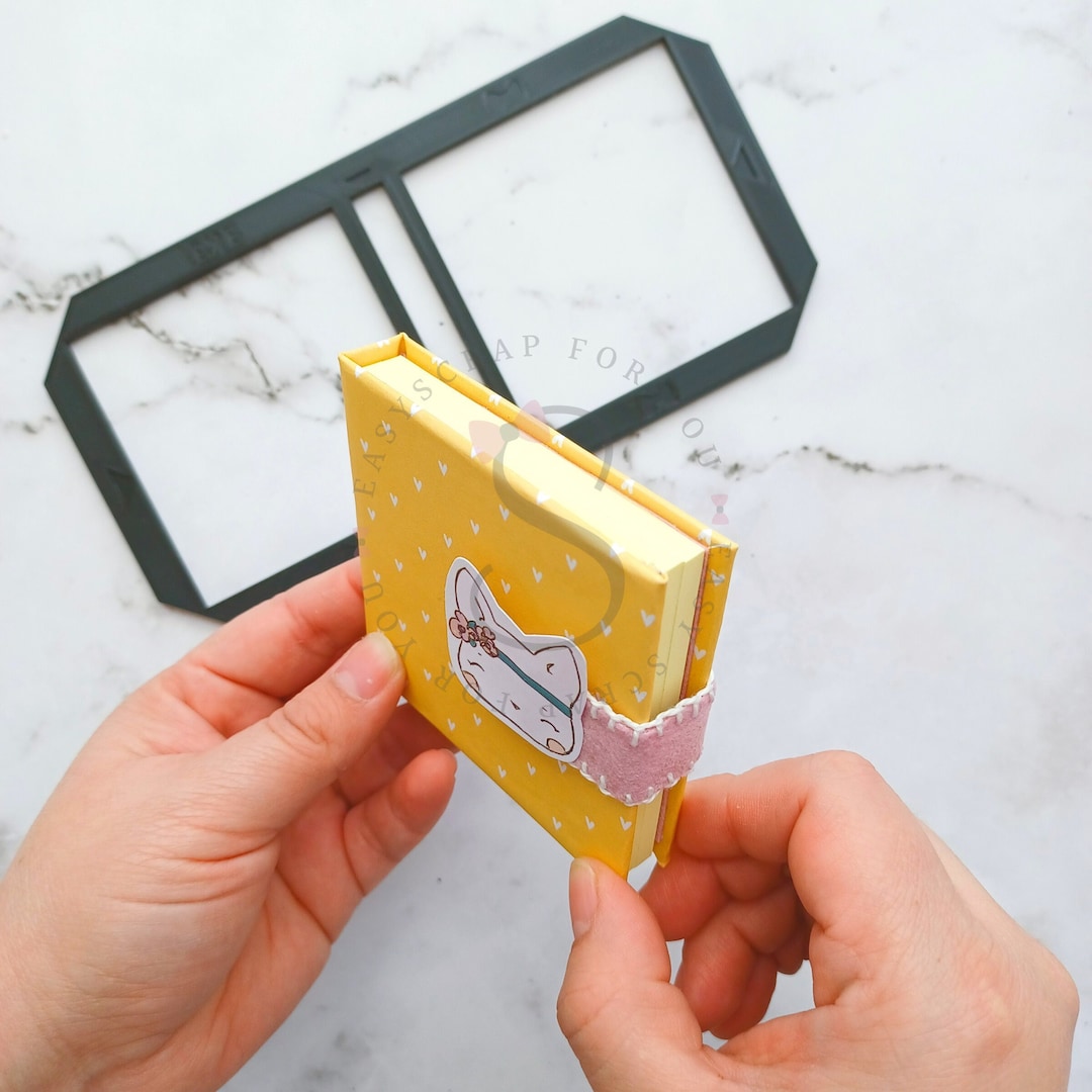 Sticky Notes Bookbinding Guide Template Stencil for Sticky Notes 3 X 3 ...