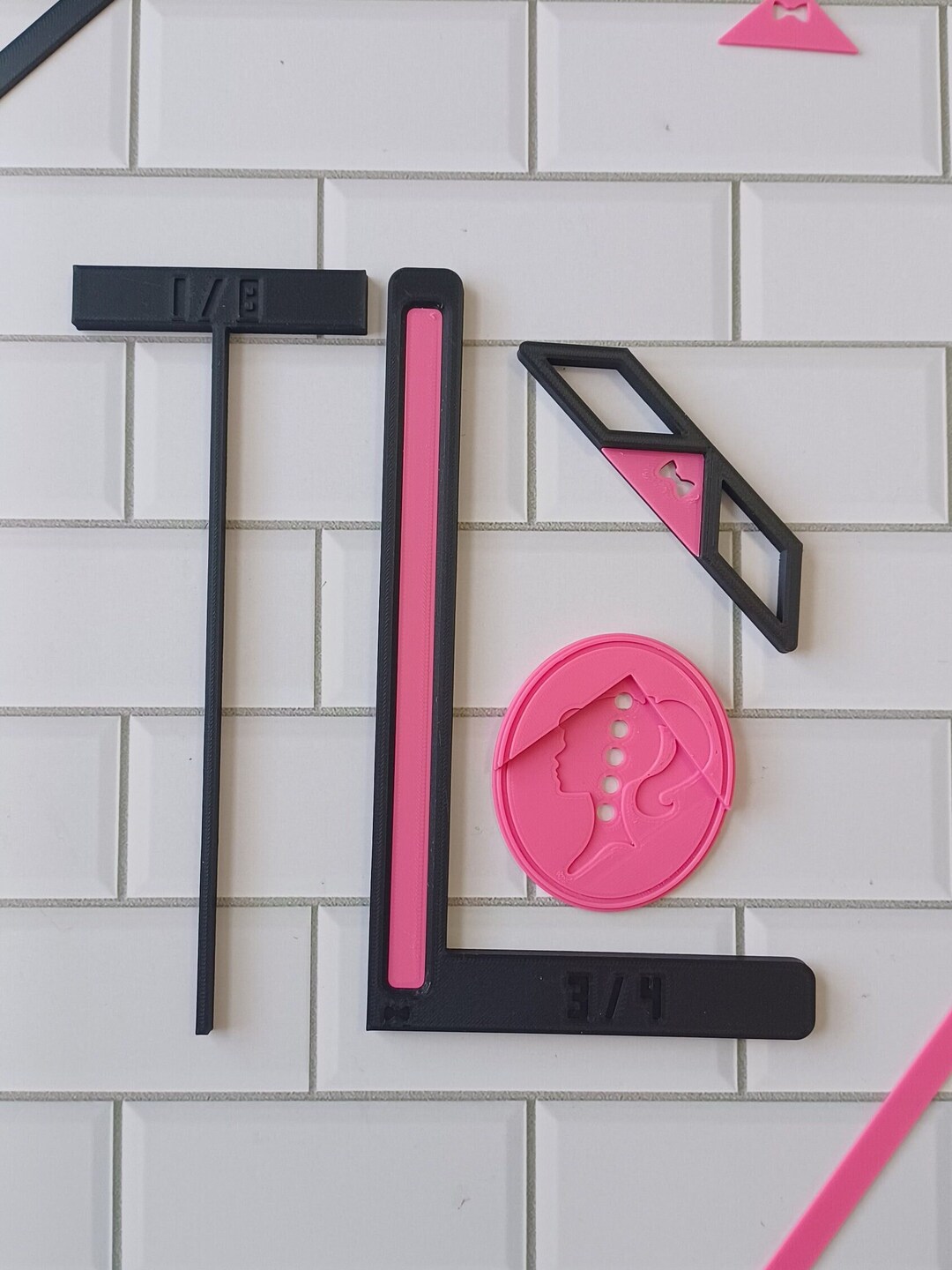 Kit for Make Mini Album Barbie Themed Bookbinding Tools Easy to Use 3d ...