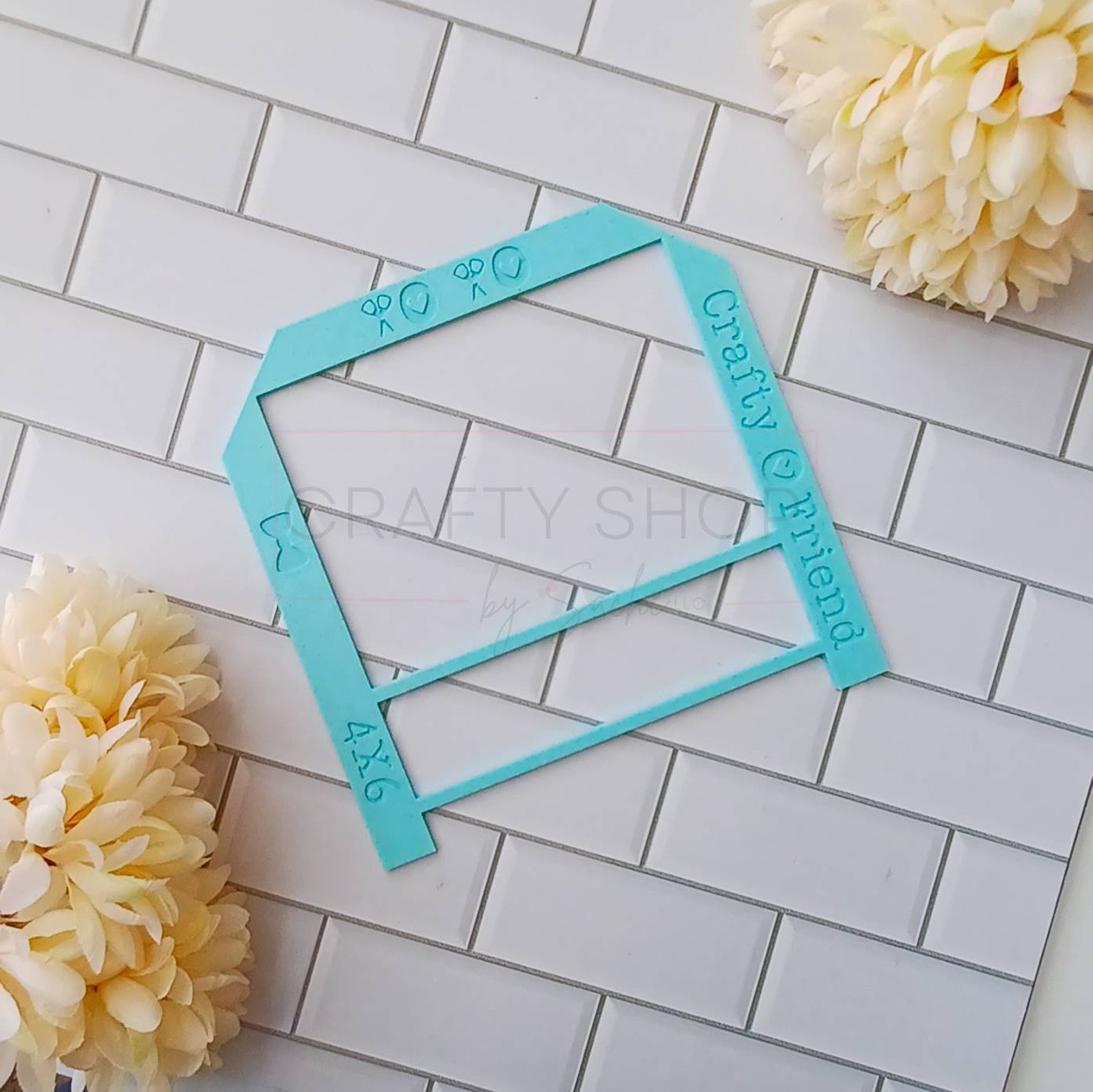 Bookbinding Guide Template: 4x6 & 9x6 Album Tool, Cover Stencil - Etsy