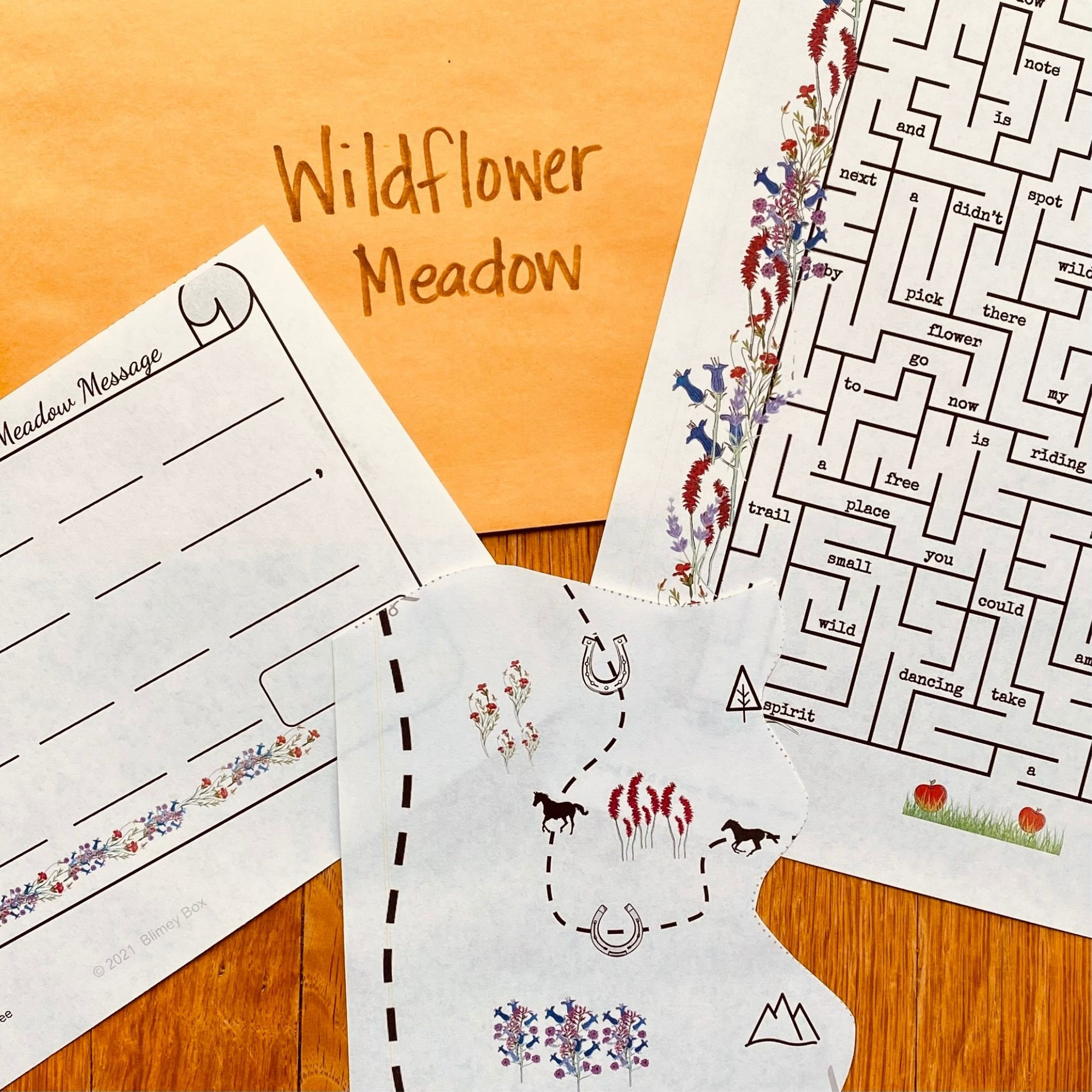 Horse Treasure Hunt | Wild West Escape Room Game (PDF Pattern) - Etsy