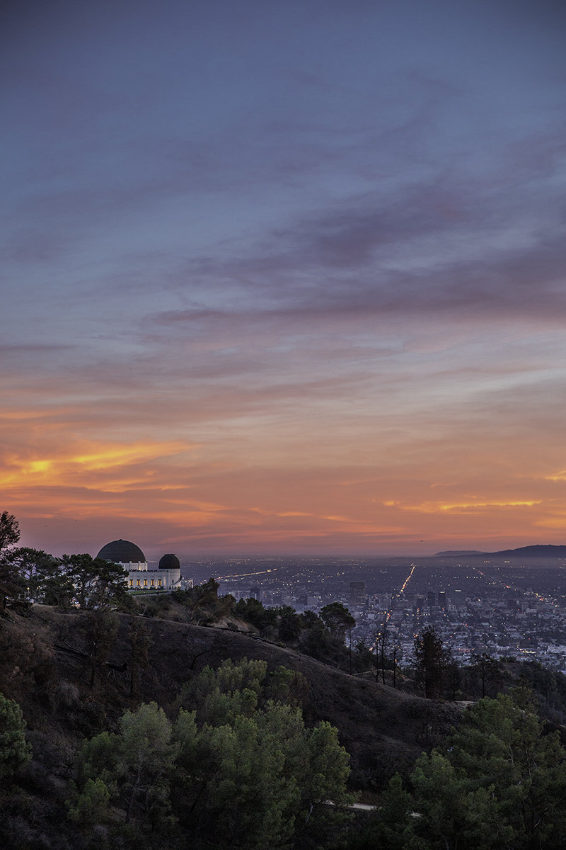Griffith Observatory at Sunset Photo Instant Download, Single Digital ...