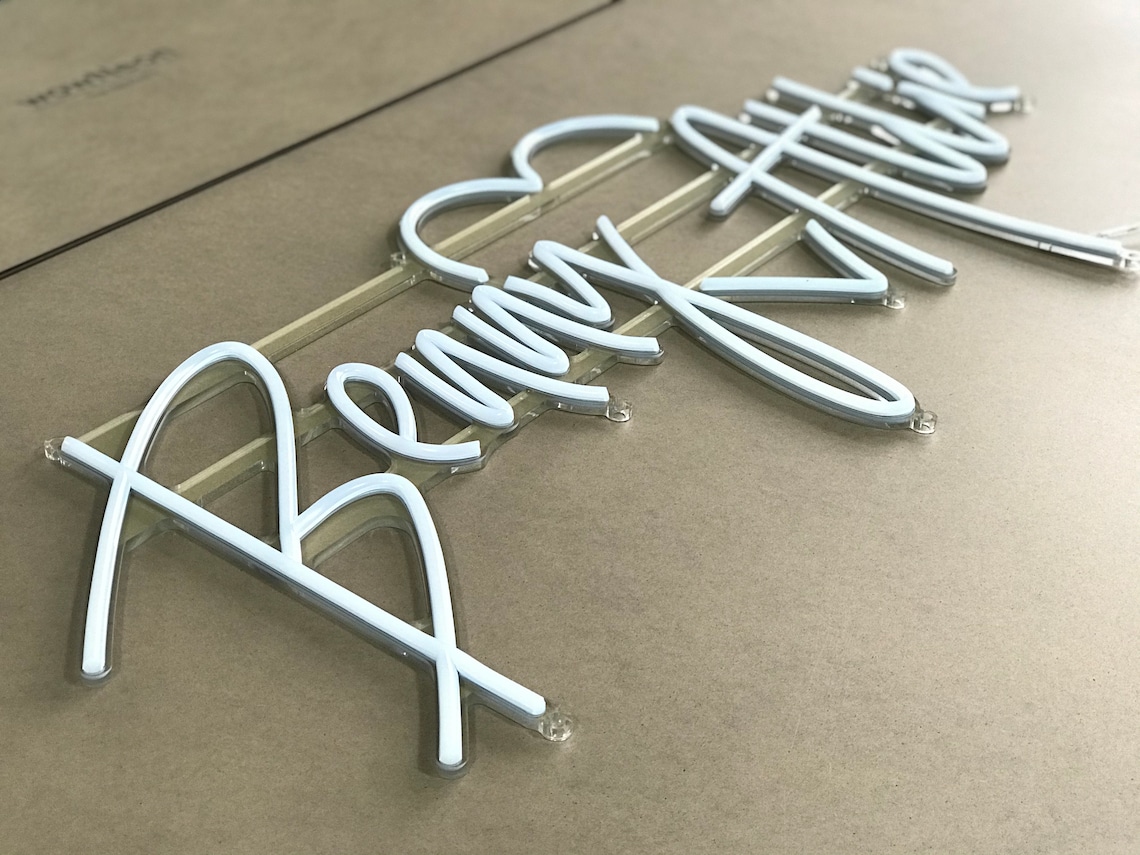 Couple Names Wedding Neon Signs Custom Neon Signs Wedding | Etsy