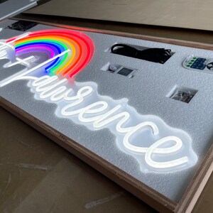 Custom Neon Sign, LED Logo, Office Wall Decor, Bedroom Neon Light ...