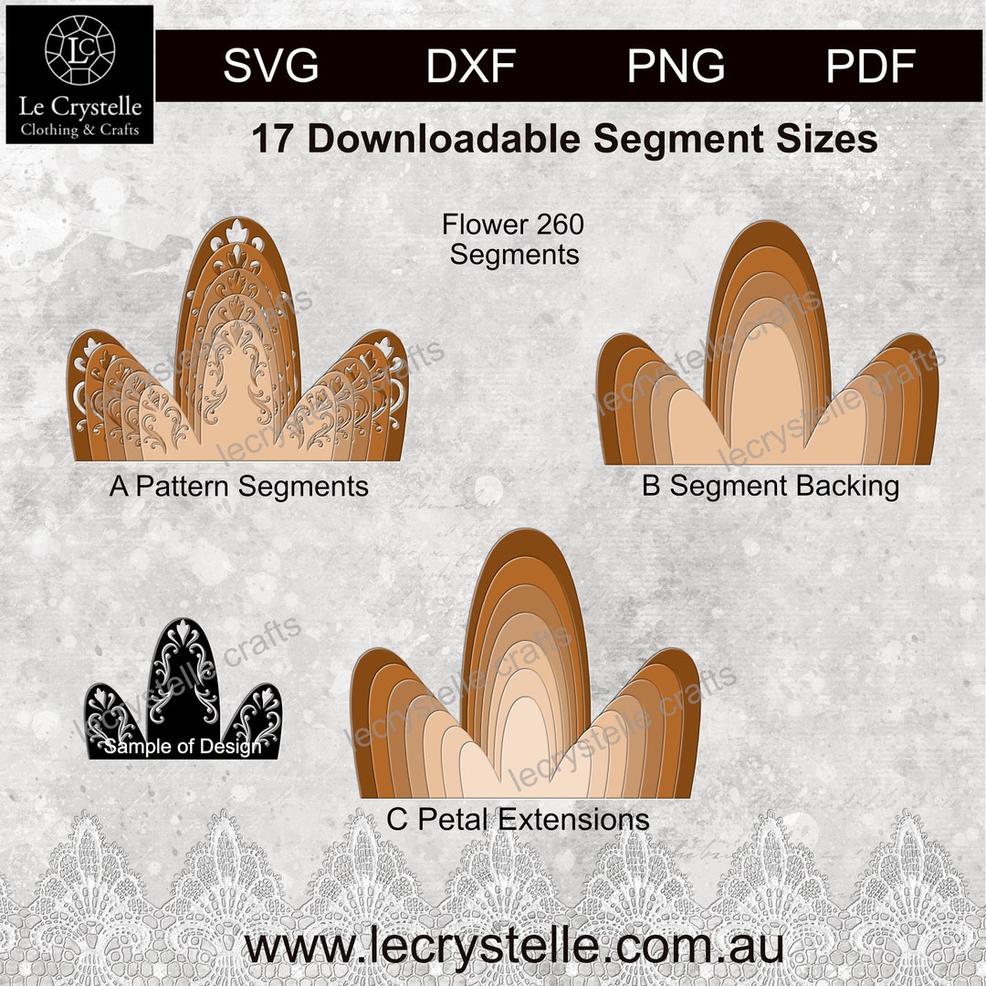 SVG Paper Flower Cut File/flower DIY Decor/wall Paper Flower/flower ...