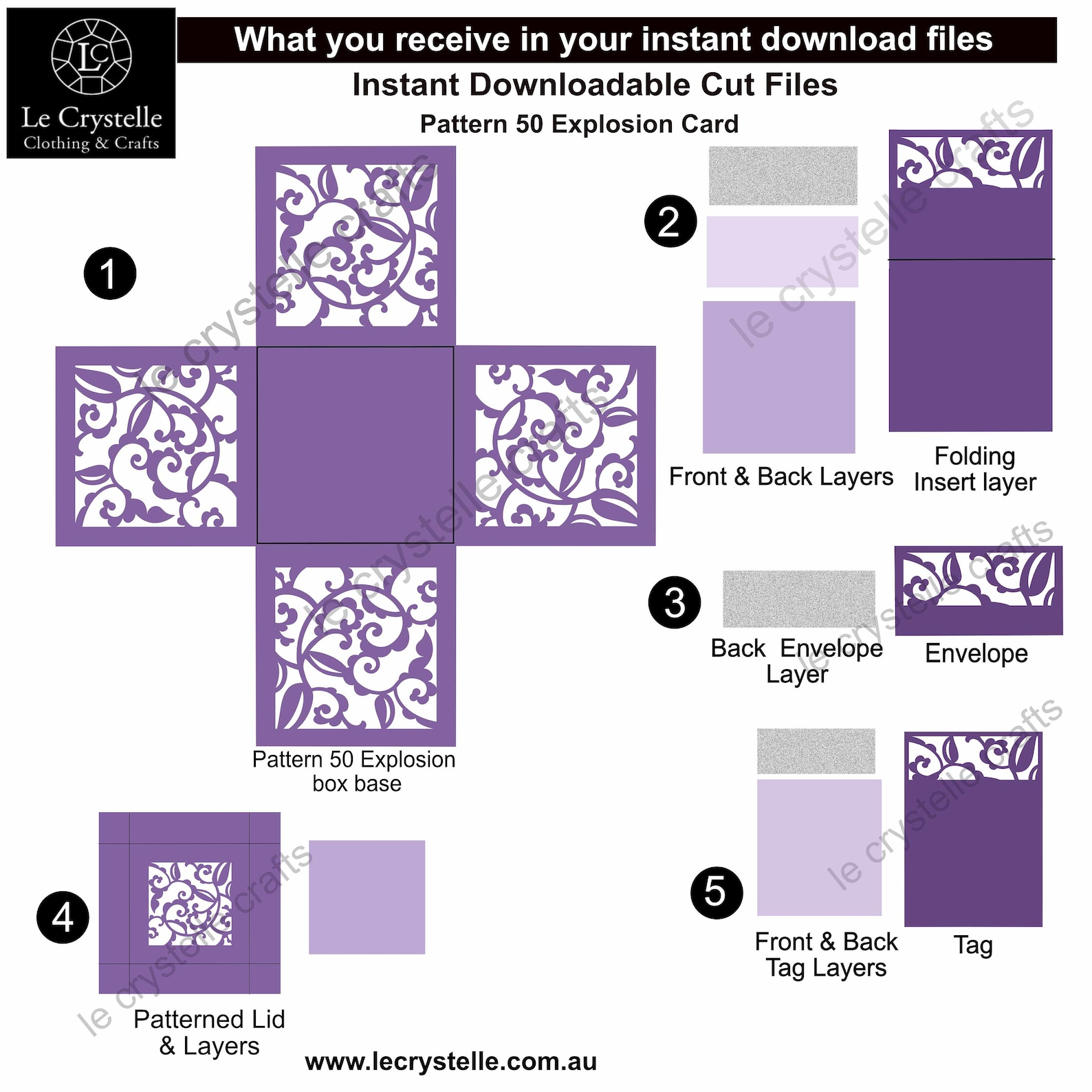 Explosion Box/exploding Gift Box/ Cut File/exploding Template/ | Etsy