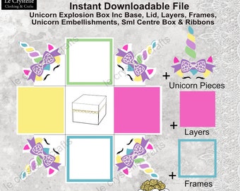 Explosion Box 60th /birthday Card Cut File/exploding Card - Etsy UK