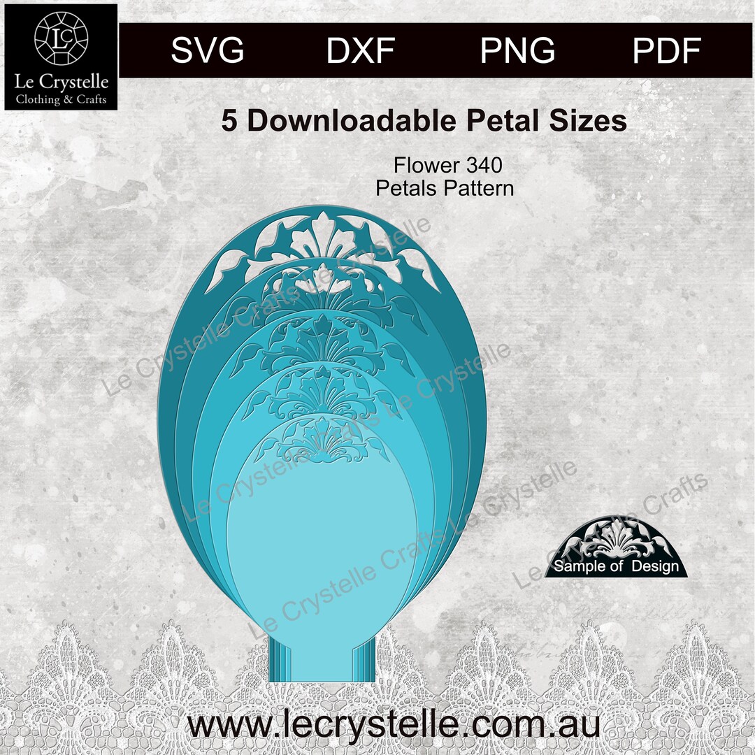 SVG Paper Flower Cut File/flower DIY Decor/wall Paper Flower/flower ...