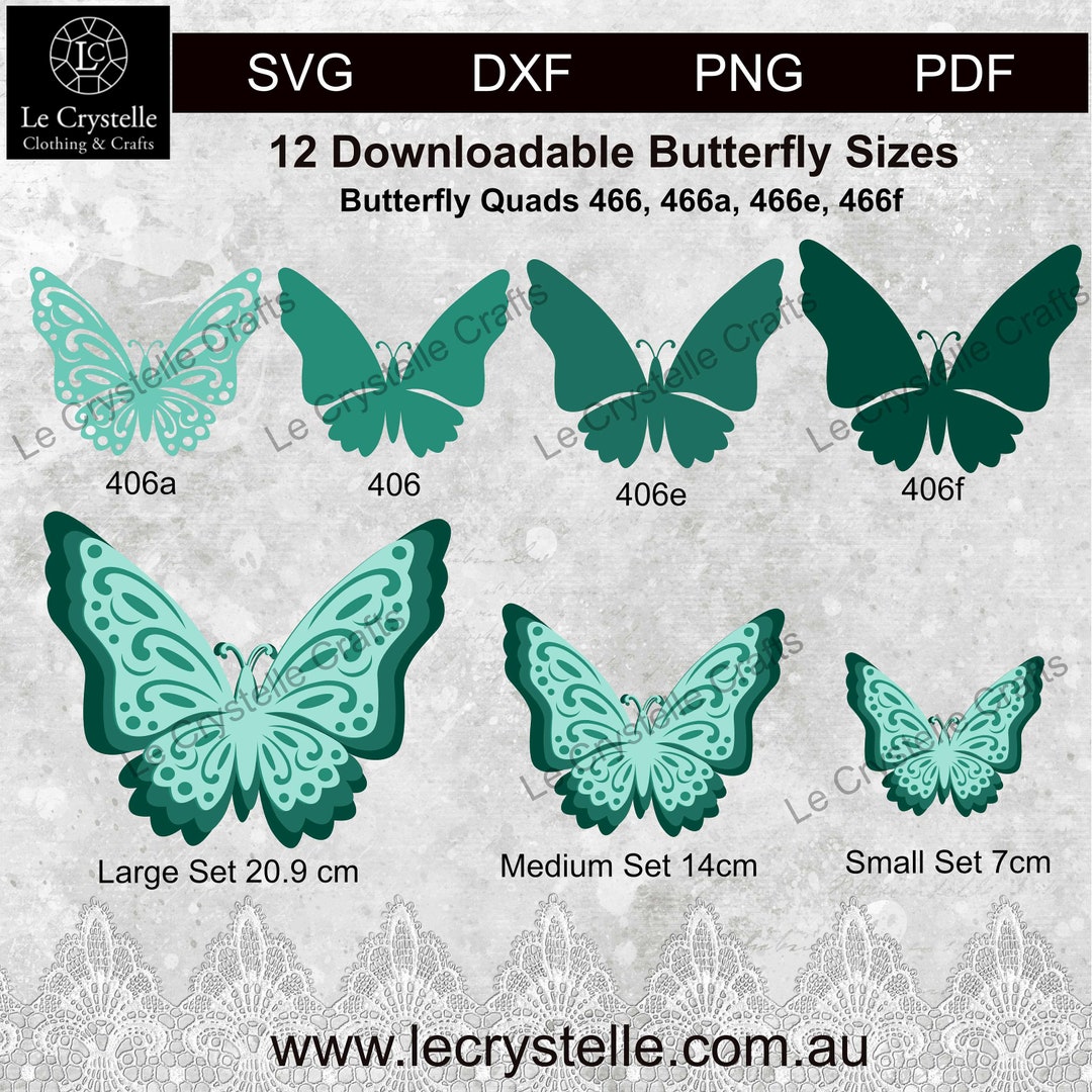 SVG Cut File Butterfly/butterfly Template/svg Butterfly/butterfly ...