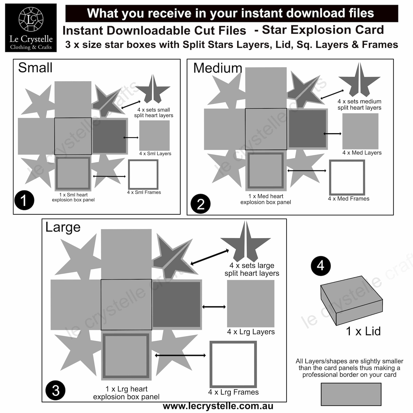 Christmas Explosion Box Star Theme/svg Cut File/exploding Card - Etsy