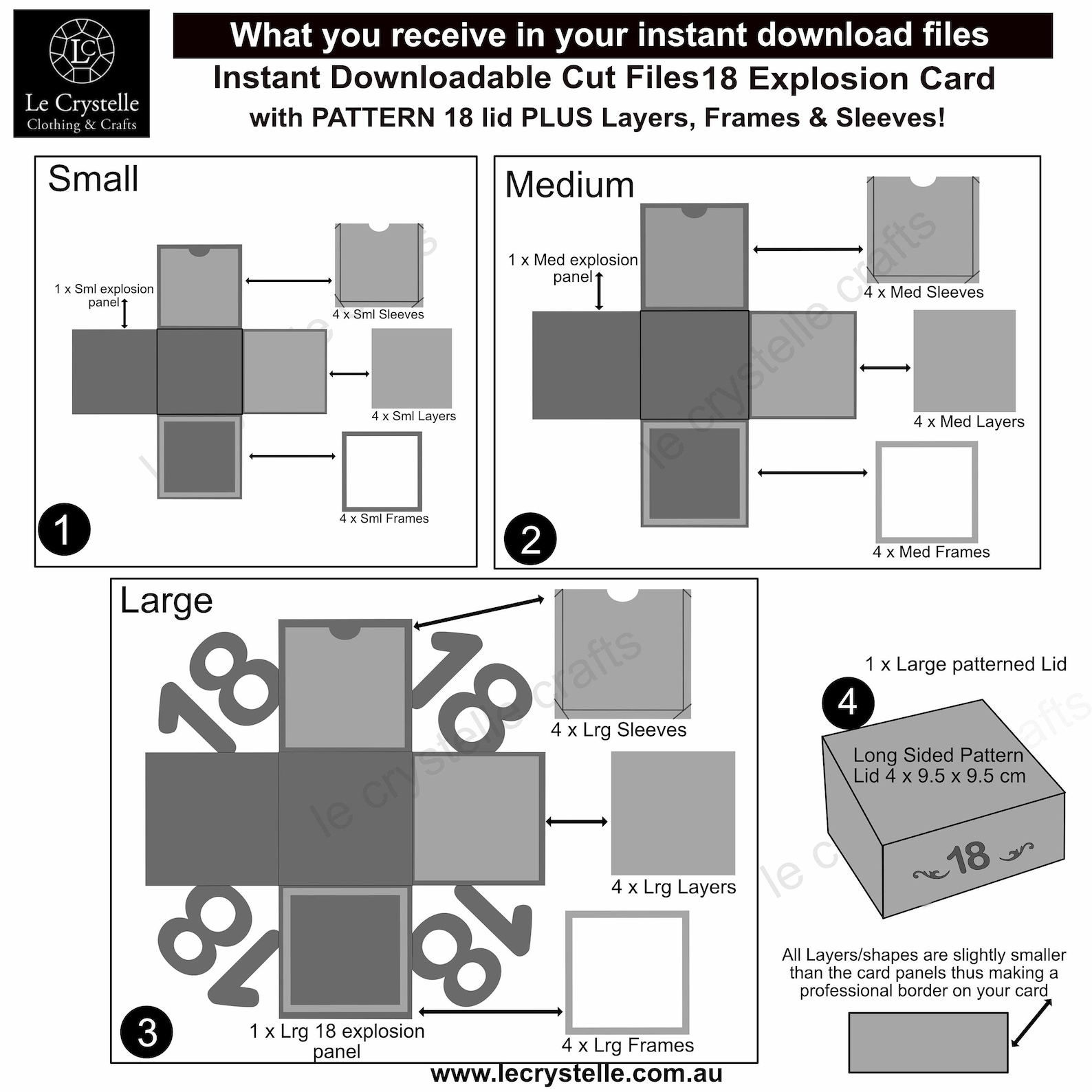 Explosion Box 18th /18th Birthday Card Cut File/exploding Card | Etsy