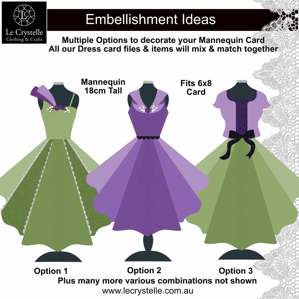 Dress Card/svg Cut File/ladies Dress Card/ Template 135/svg Dress Card ...