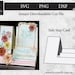 SVG Cut File Card/side Step Card/step Card Template/svg Cards/folding ...