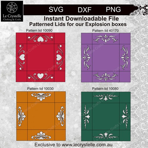 Explosion Box Pockets File Svg/exploding Card Pocket - Etsy