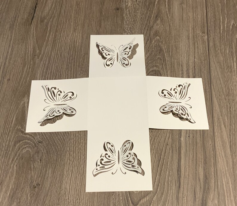 Butterfly Explosion Box Pop Out 110/SVG Cut File/exploding | Etsy
