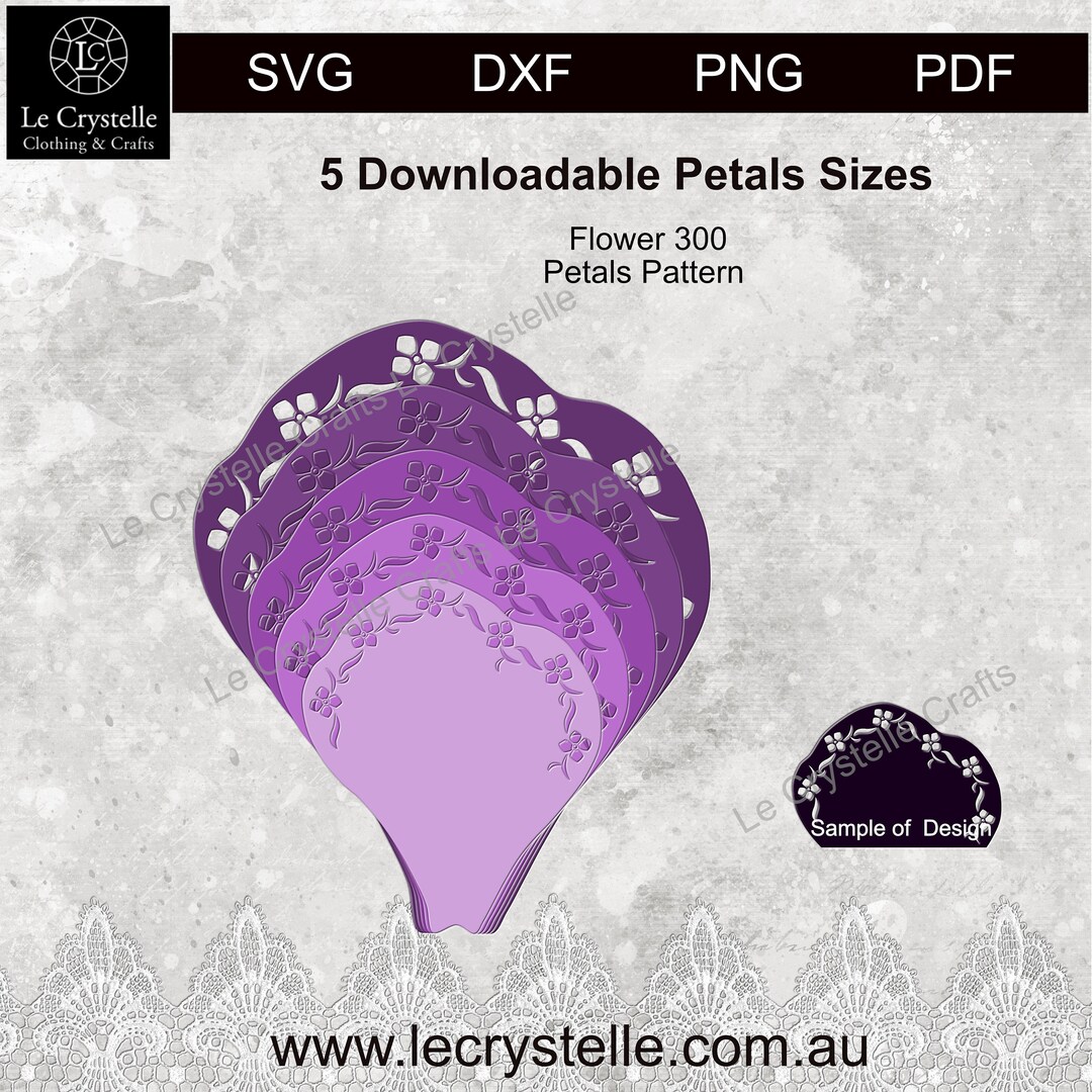 SVG Paper Flower Cut File/flower DIY Decor/wall Paper Flower/flower ...