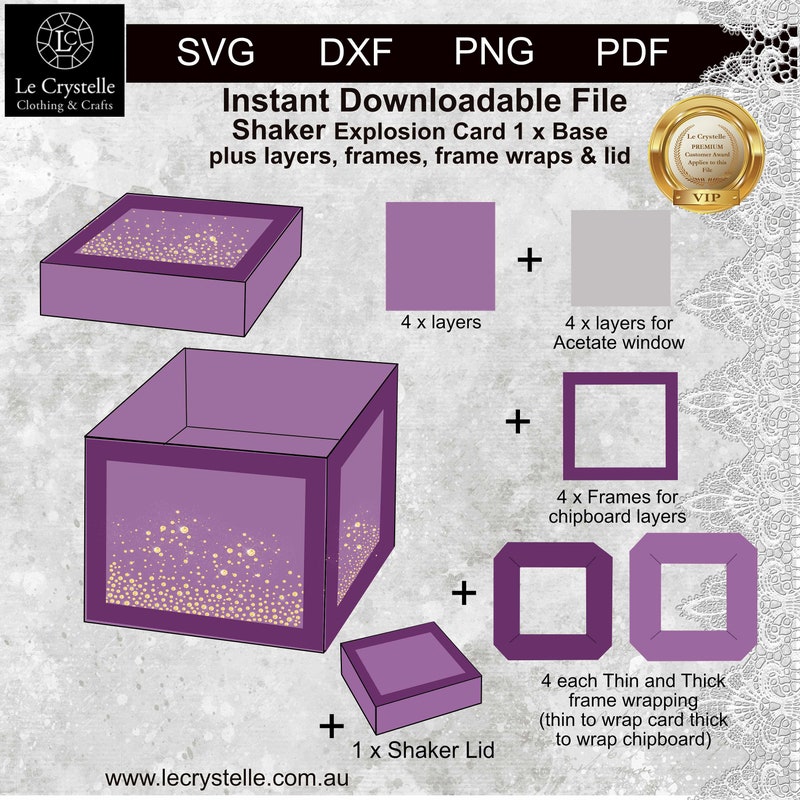 Shaker Box Svg - Etsy