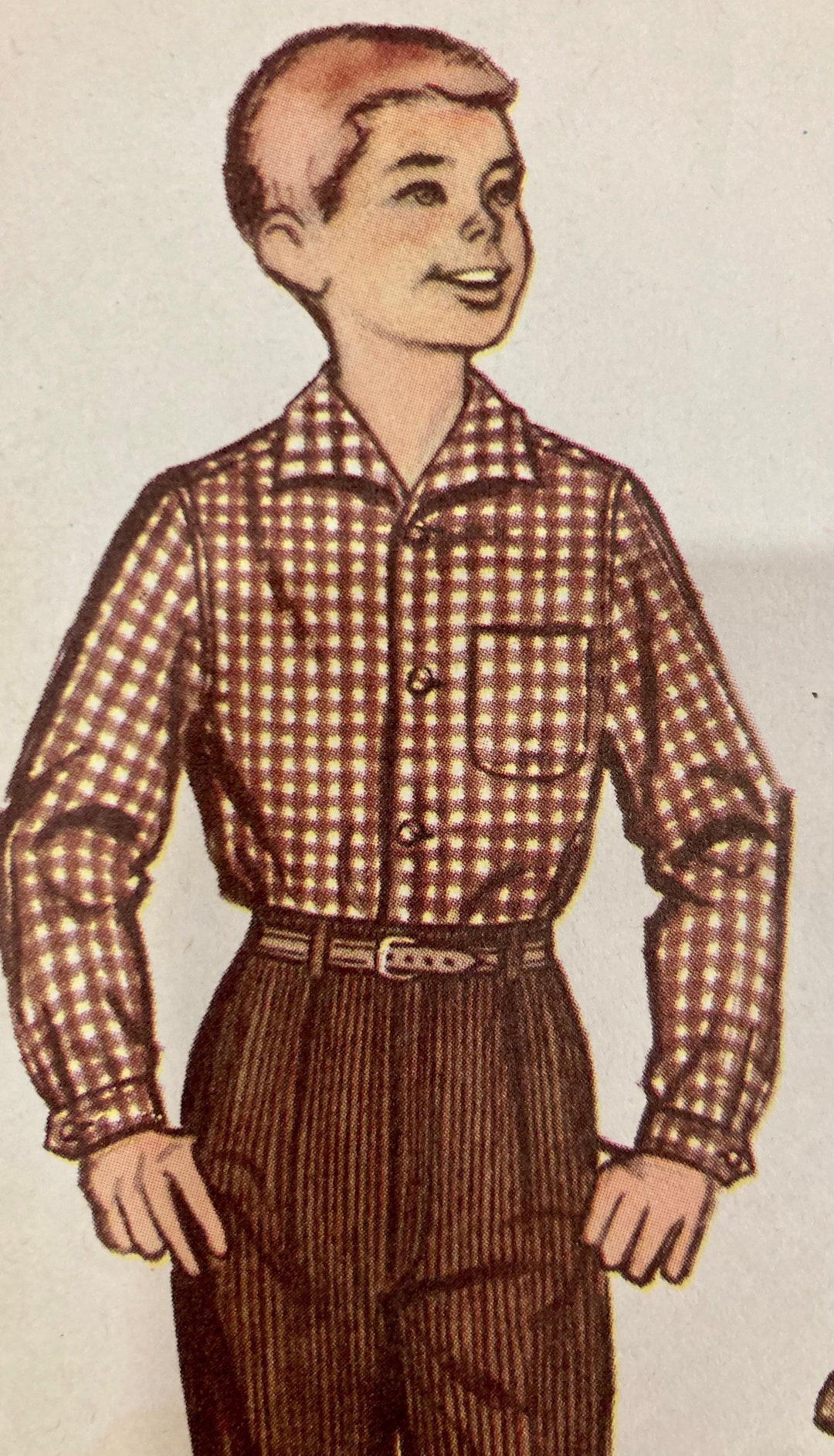 Vintage Little Boys Sewing Pattern - Etsy