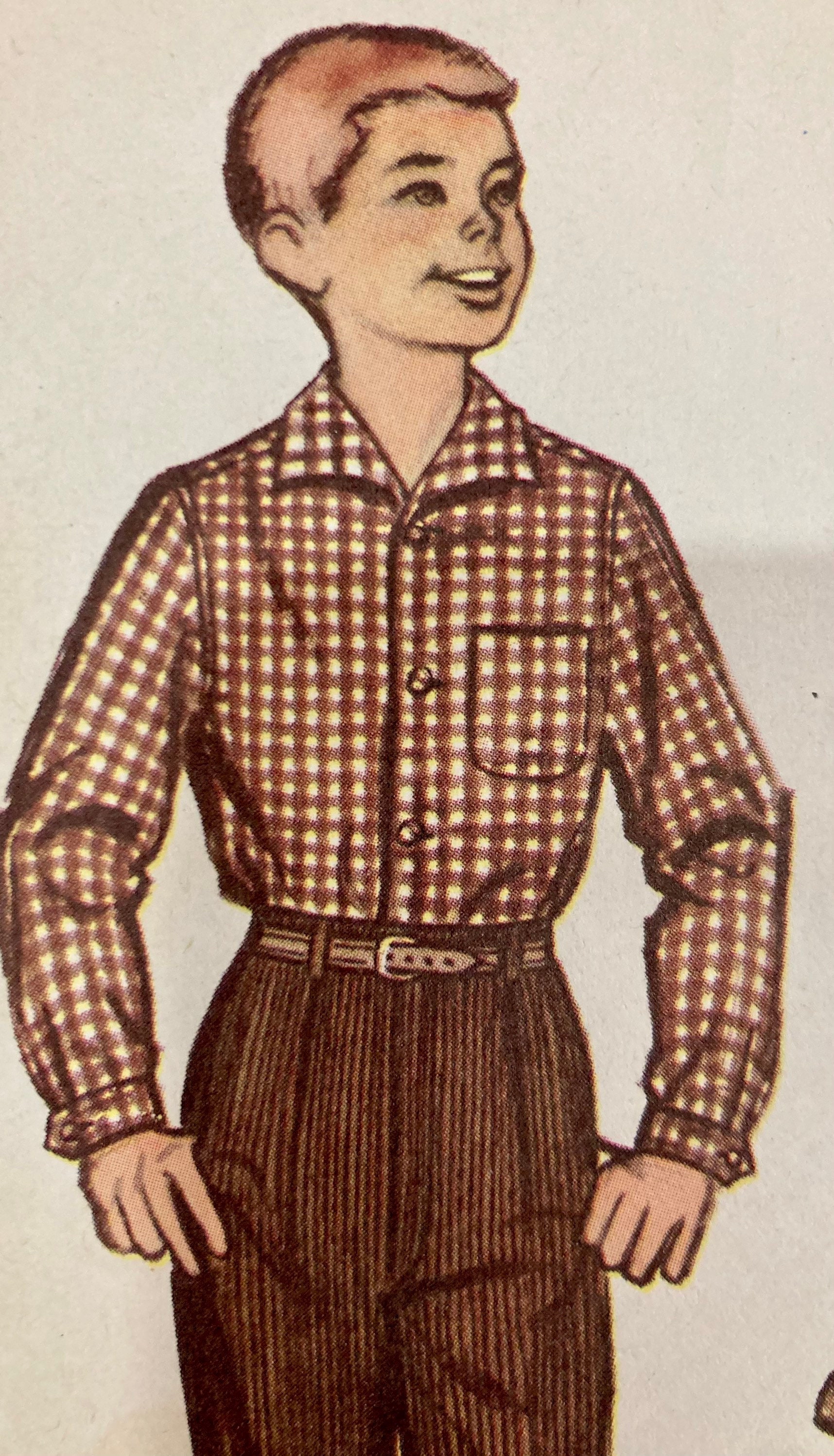 Vintage Little Boys Sewing Pattern - Etsy