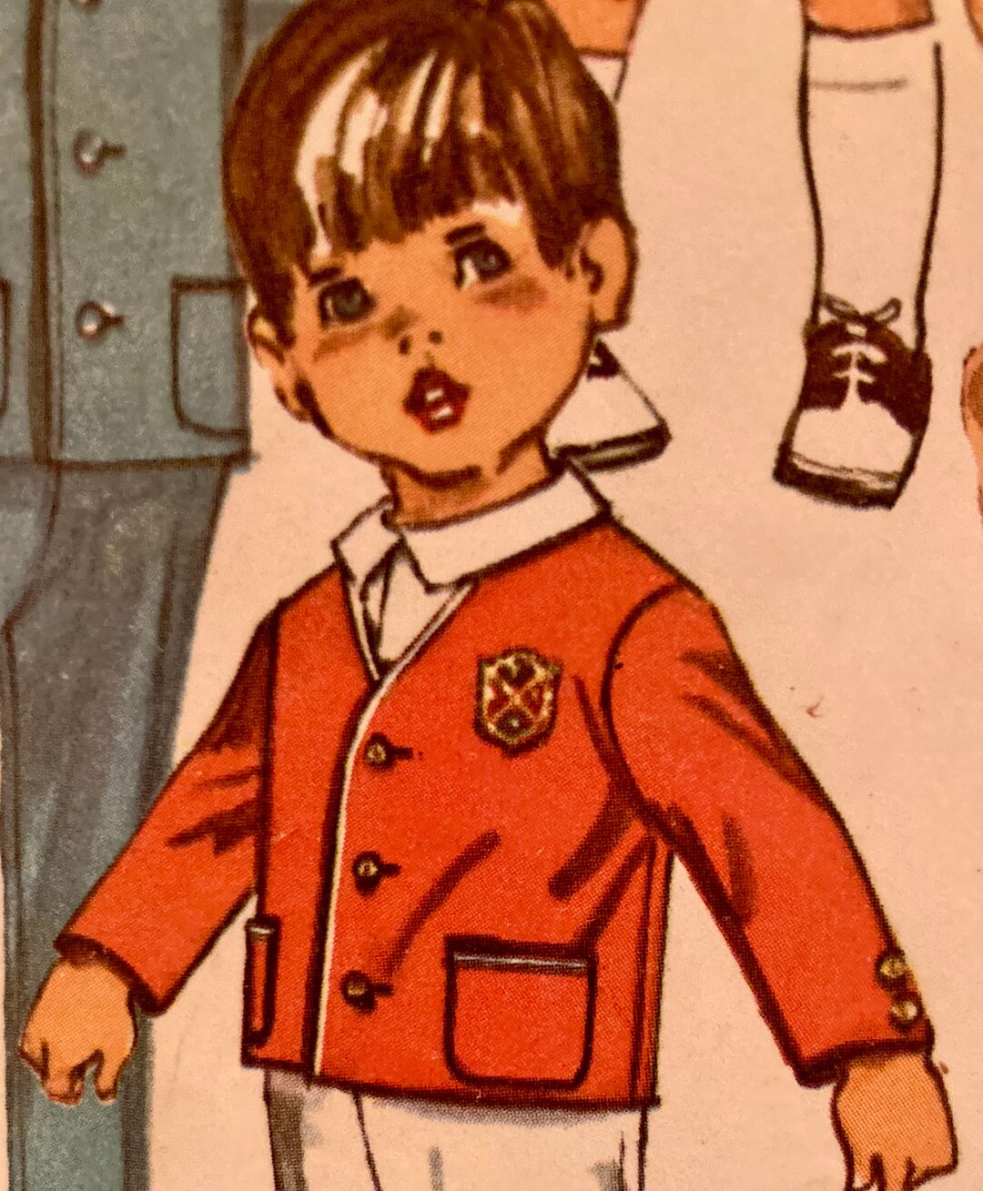 Classic Little Boys Jacket Pattern - Etsy