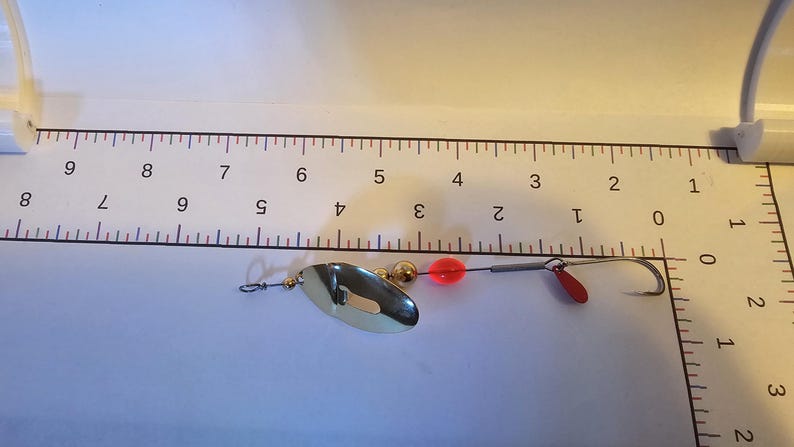 Custom June Bug Spinner Rig 4 Piece Set EZ Change Hook Fishing Lure - Etsy