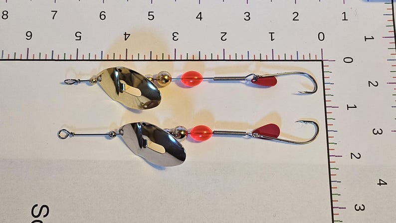 Custom June Bug Spinner Rig 4 Piece Set EZ Change Hook Fishing Lure - Etsy