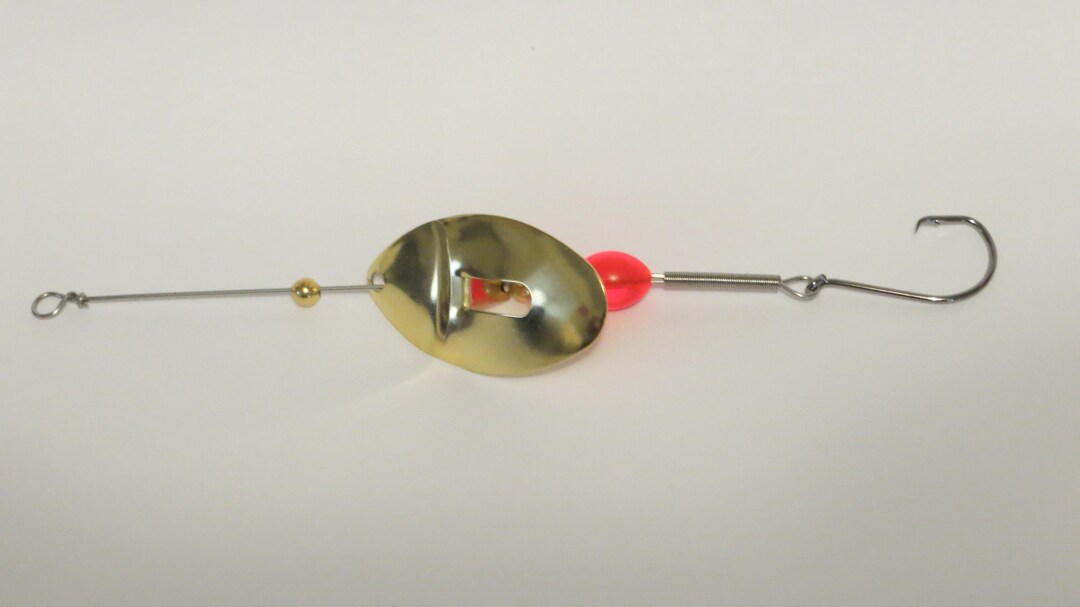 Custom June Bug Spinner Large Size for Walleye, Northern Pike, Striper ...