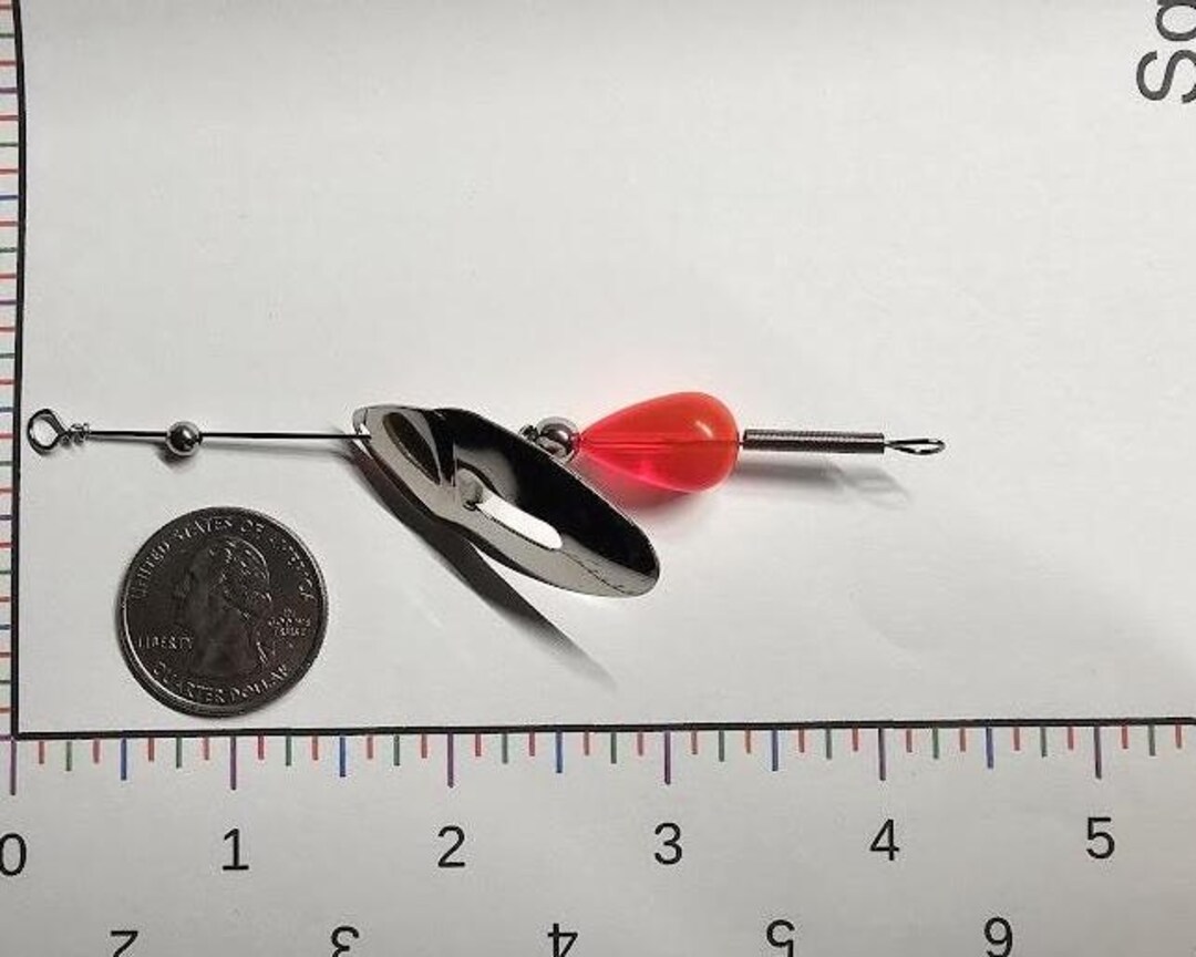 June Bug Fishing Spinner Rig Set, Walleye Lure (size 4) - Etsy