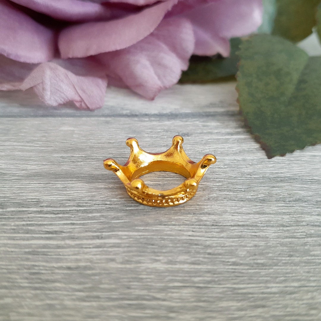 Mini Gold Crown Sphere Stand Gold Metal Crown Crystal Ball Holder - Etsy