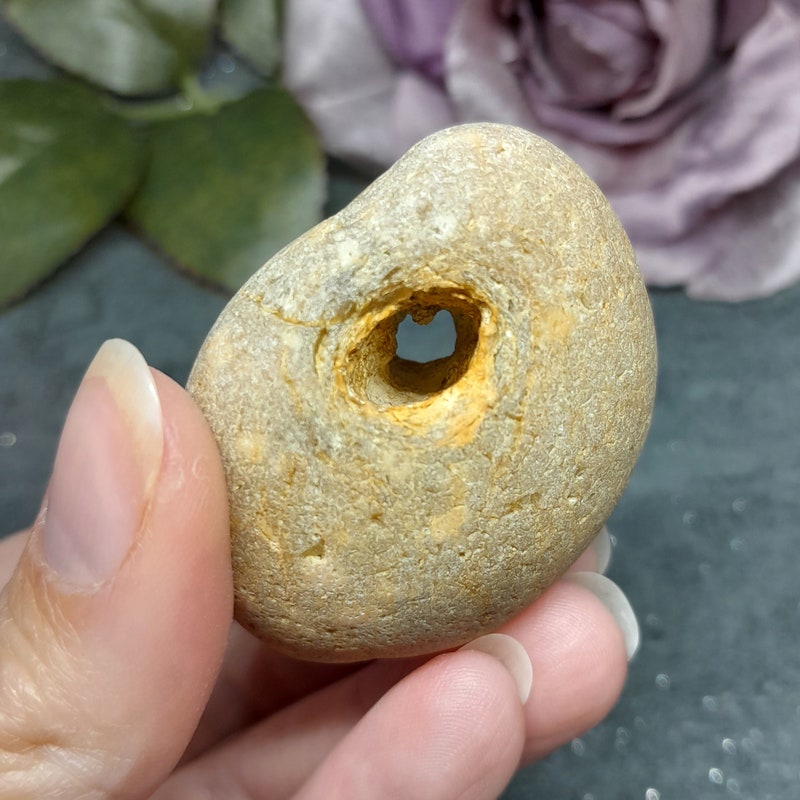 Hag Stone - Etsy