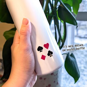 Playing Card Suit Decals - Vinyl Sticker Sheets for Poker & Crafting - Etsy