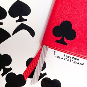 Playing Card Suit Decals - Vinyl Sticker Sheets for Poker & Crafting - Etsy