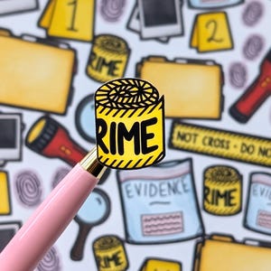 Crime Scene Detective Stickers - Multiple Sizes, Matte, Glossy, or ...