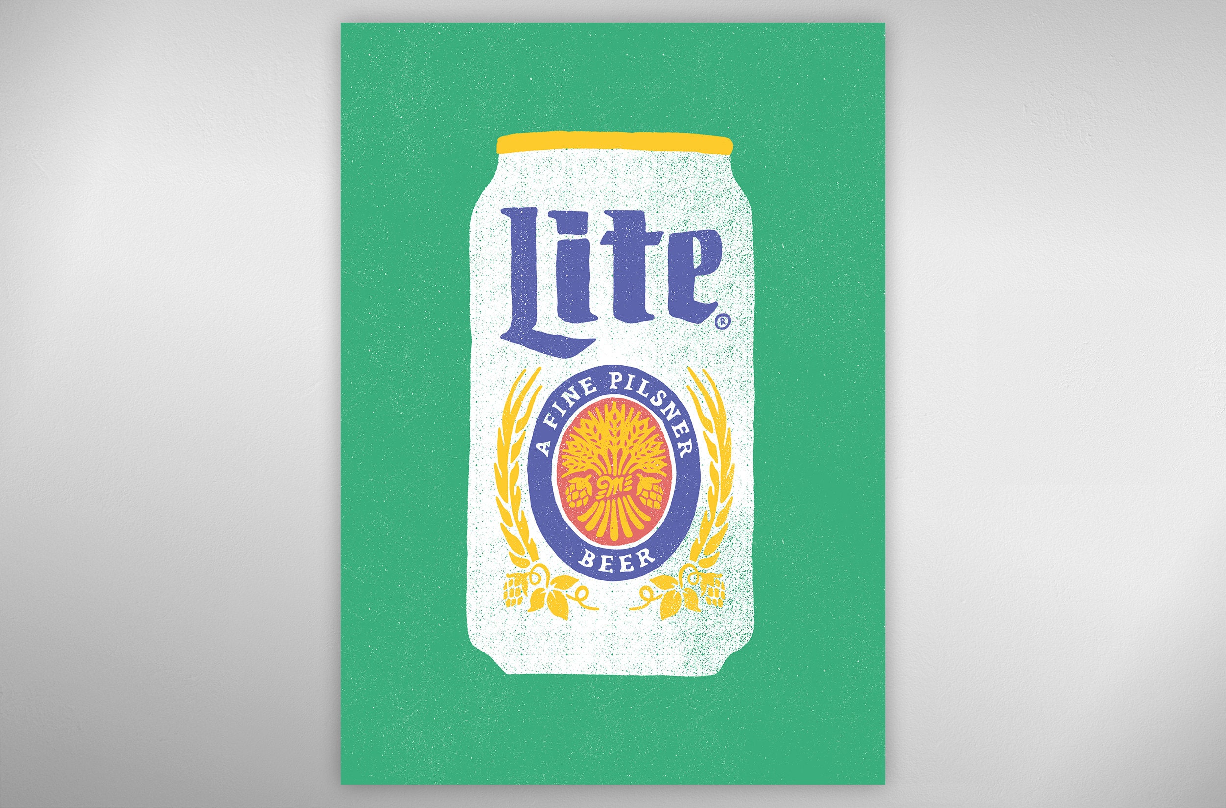 Miller Lite Can