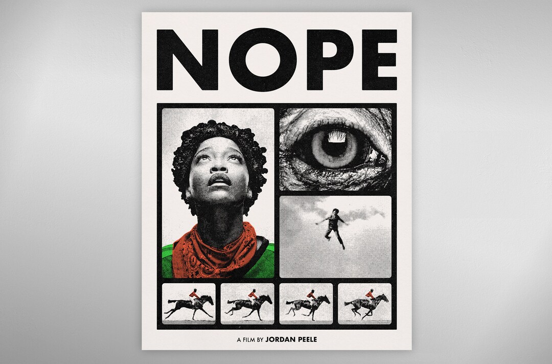 Nope Movie Poster | Emerald | Jordan Peele Horror Movie | Keke Palmer ...