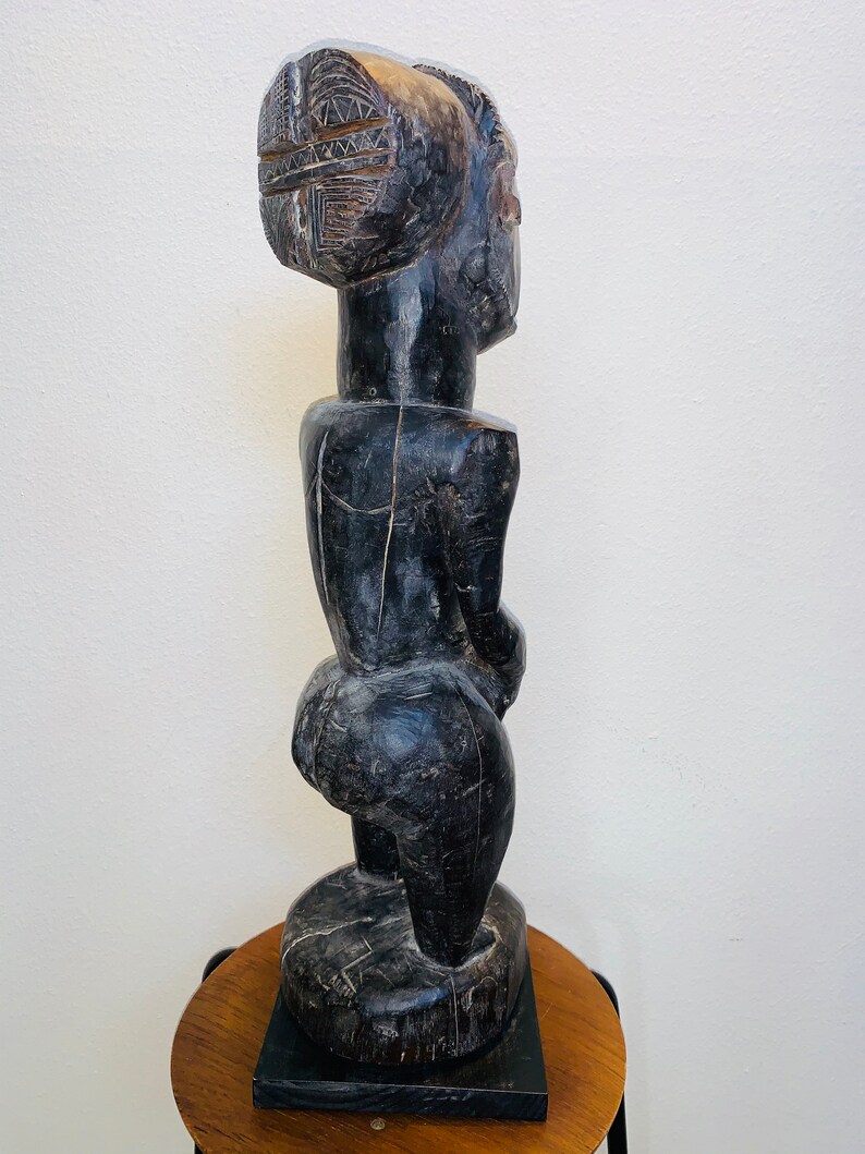 Hermaphrodite Wood Carved Statue - Etsy
