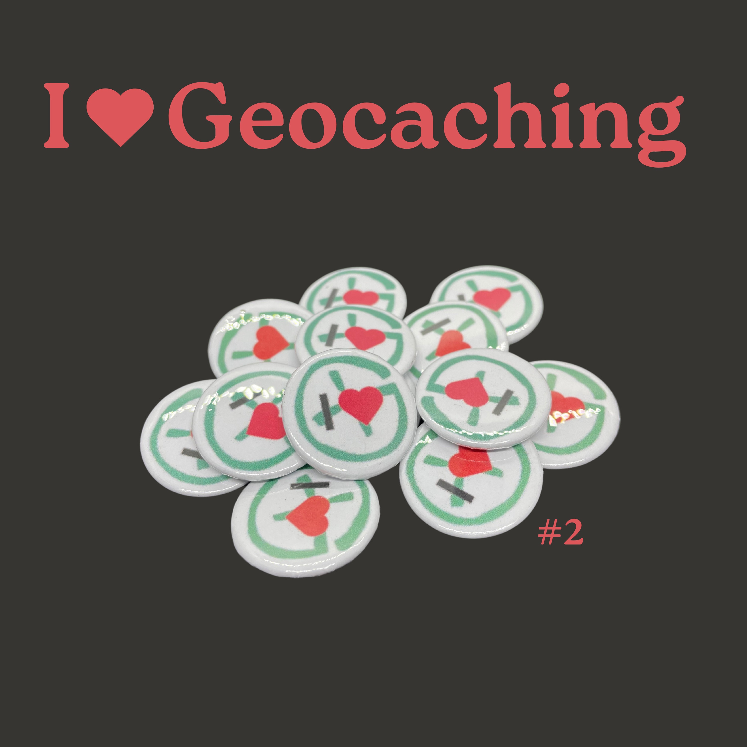 Geocaching Pin Back Buttons - Etsy