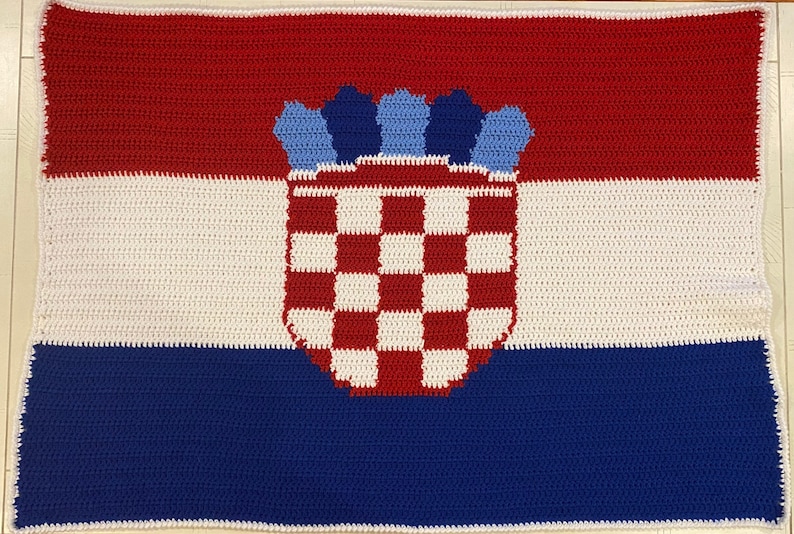 Croatian Baby Blanket Pattern ONLY - Etsy