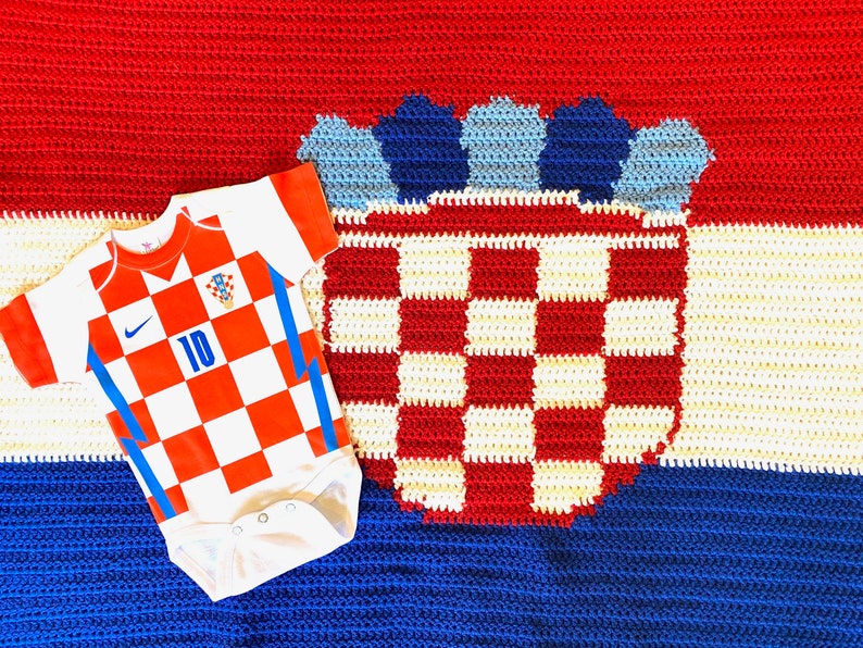 Croatian Baby Blanket Pattern ONLY - Etsy