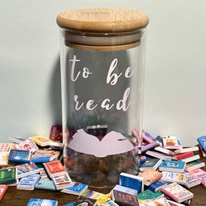 To Be Read and Shelved Jars TBR Jar Pair - Etsy UK