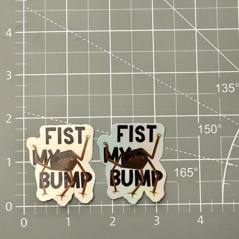 Rocky “fist My Bump!” Project Hail Mary Sticker - Etsy