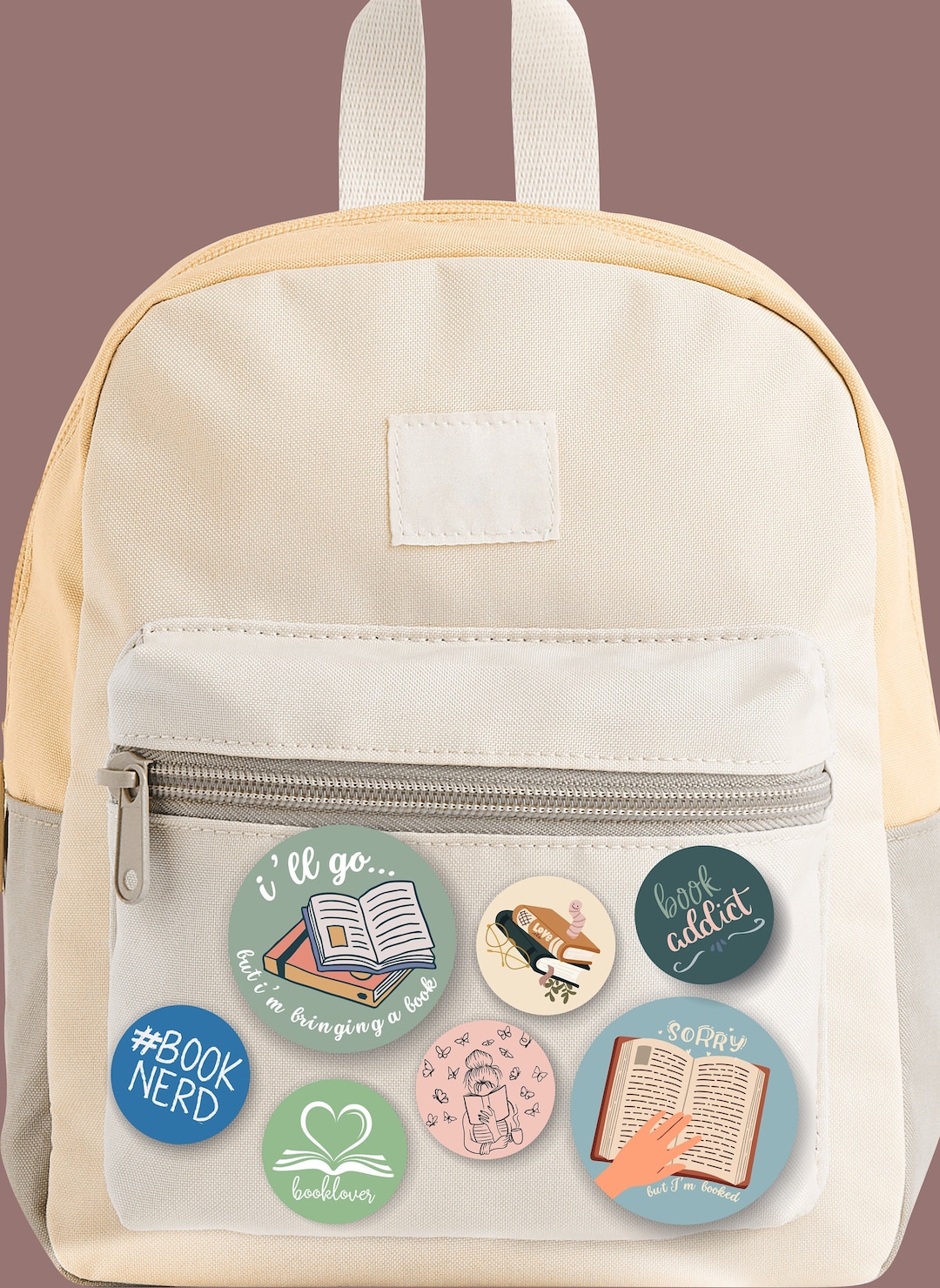 Book-lover Buttons - Etsy