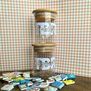 Kindle TBR & Physical TBR Jar Pair Custom Miniature Book Jars for TBR ...