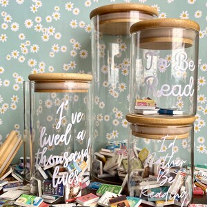 Custom Mini-book Jar, Year of Books & TBR Miniature Book Jar - Etsy